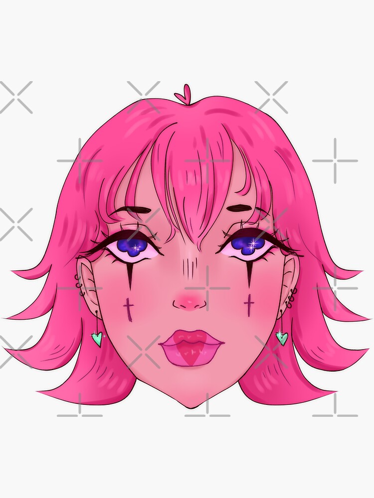 "soft pink girl" Sticker for Sale by PinkAngelGirlz | Redbubble