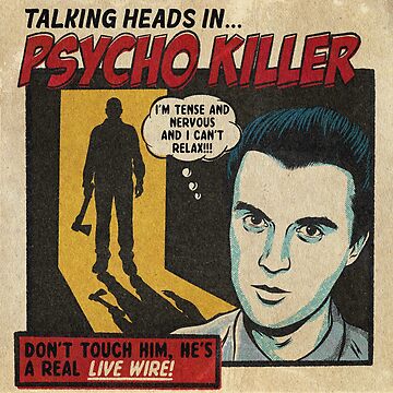 "Psycho Comic" Photographic Print for Sale by StuffByMarkUK | Redbubble