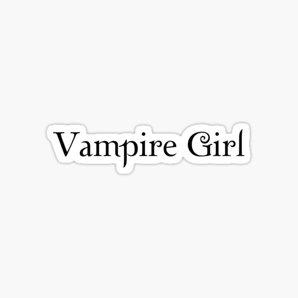 "twilight - vampire girl" Sticker for Sale by jenna m | Redbubble