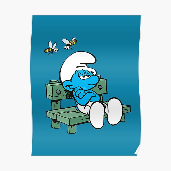 Smurf Posters | Redbubble