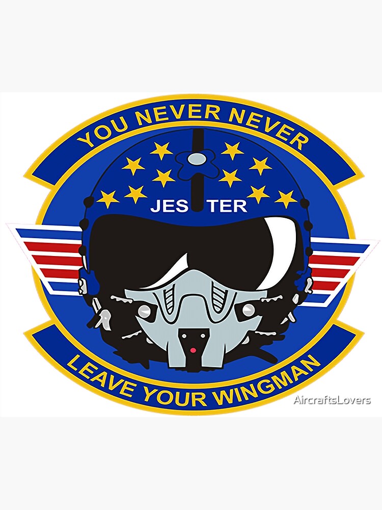 "Top Gun Jester" Poster for Sale by AircraftsLovers | Redbubble