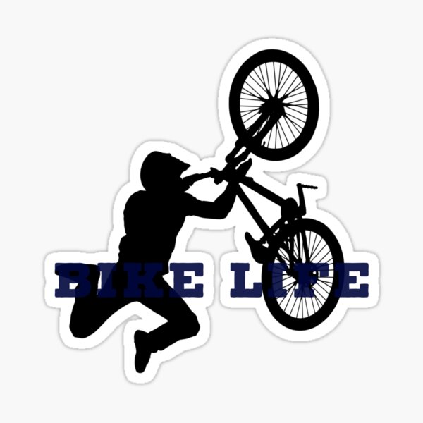 "Bike Life" Sticker by MYers-design | Redbubble