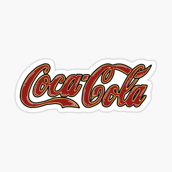 Cartoon Coca Cola Stickers | Redbubble