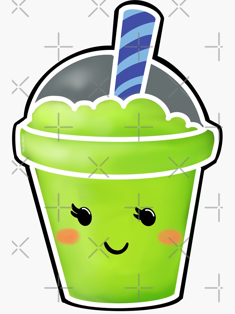 "Cute Slurpee" Sticker for Sale by HallyuHeaven | Redbubble
