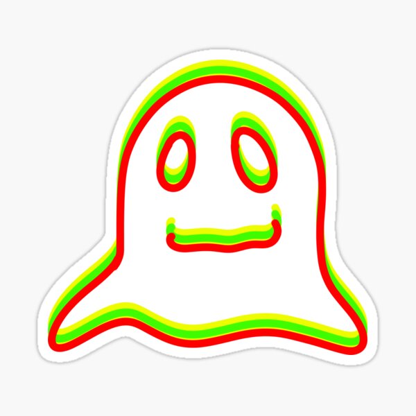 "Trippy Ghost 1" Sticker for Sale by FernwehFaraway | Redbubble