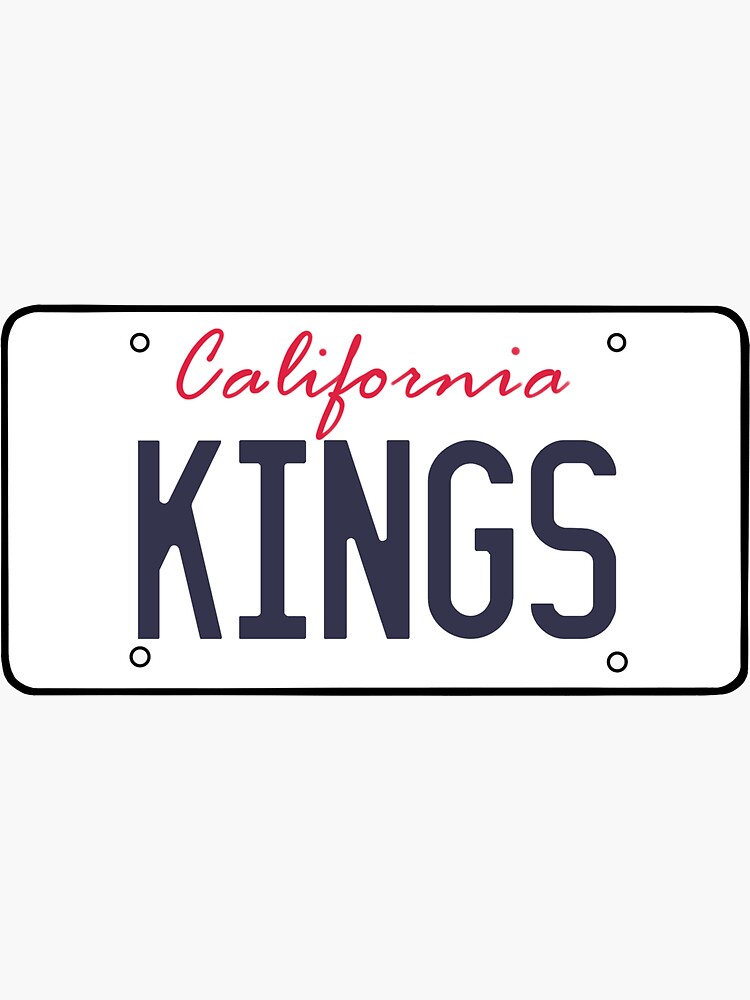 "California kings " Sticker for Sale by colorcreations | Redbubble