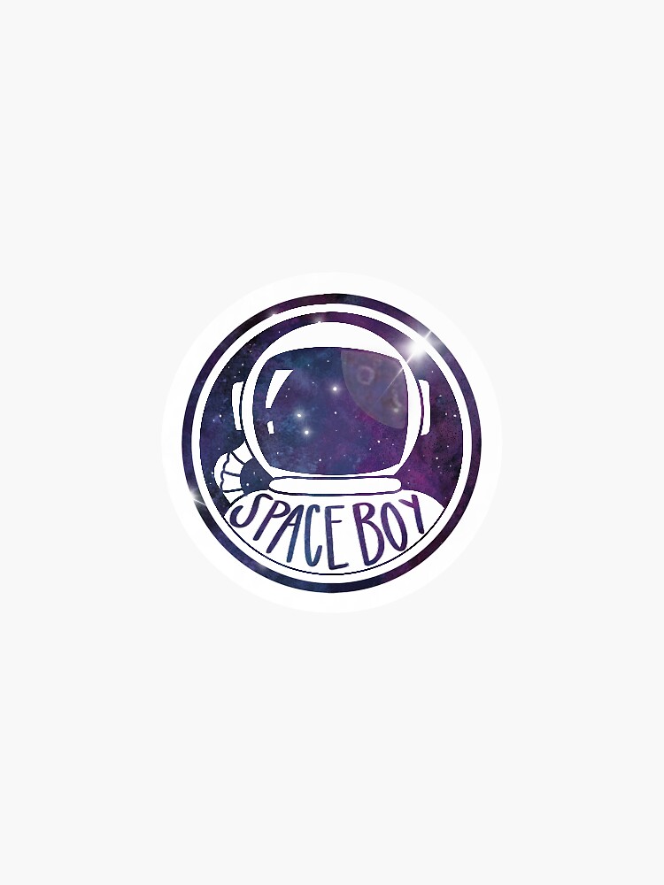 "Spaceboy" Sticker for Sale by CreatedbyKatlyn | Redbubble