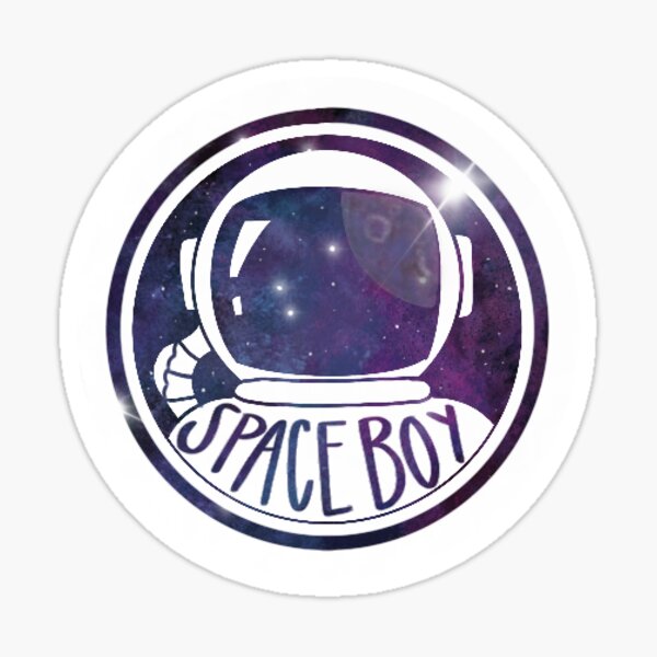 "Spaceboy" Sticker for Sale by CreatedbyKatlyn | Redbubble