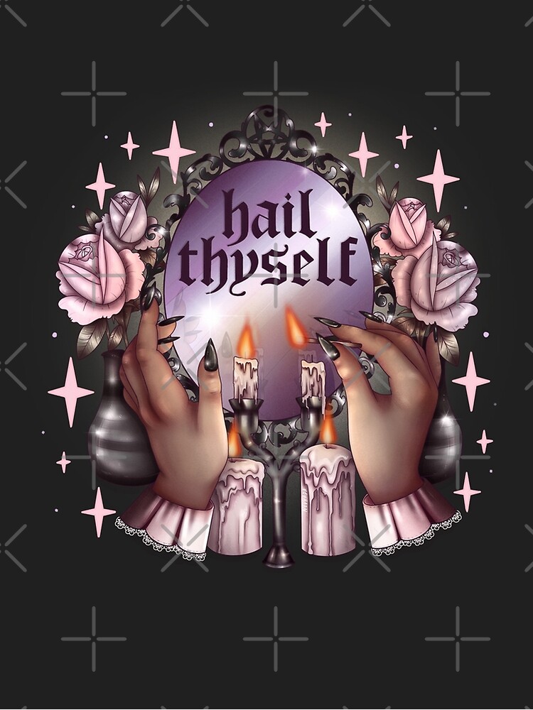 "hail thyself" Poster for Sale by nevhada | Redbubble