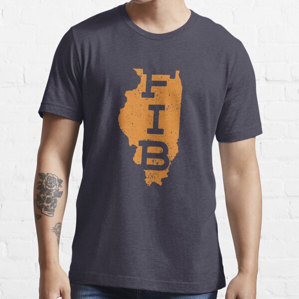 "Proud F.I.B. Illinois State Design" T-shirt for Sale by squarelogo ...