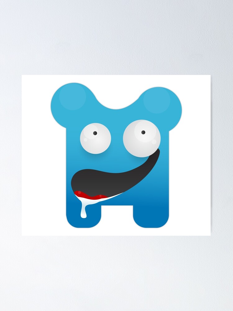 "Drool Monster" Poster by caj-trixie | Redbubble