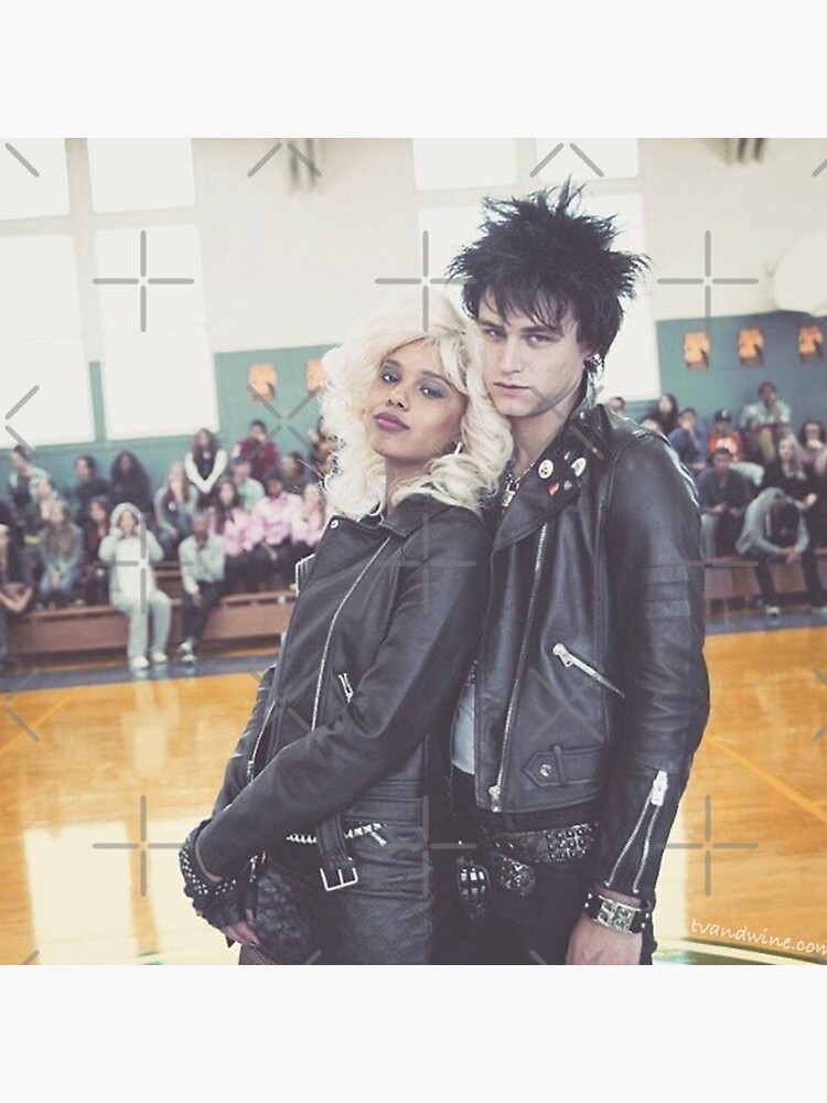 "Justin & Jessica as Sid & Nancy " Sticker for Sale by tvandwine ...