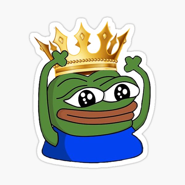 "pepeChamp" Sticker for Sale by gotyoucovered | Redbubble