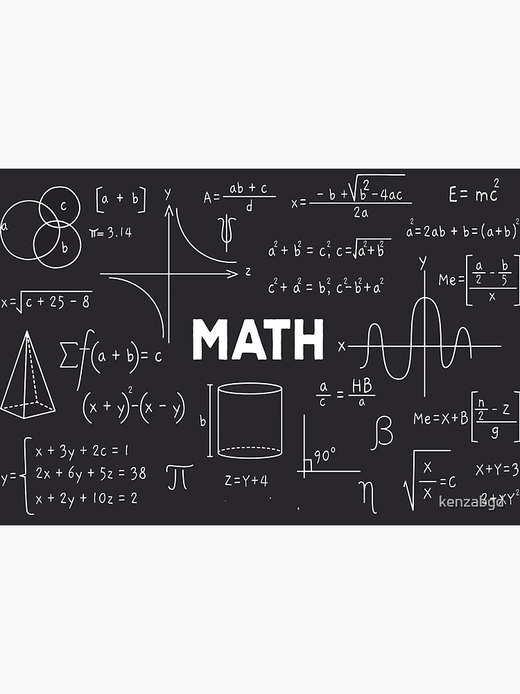 "MATH FACE MASKS " Mask for Sale by kenzabgd | Redbubble