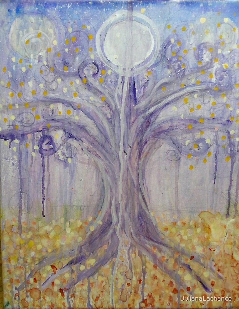 "Lunar Tree" by JulianaLachance | Redbubble