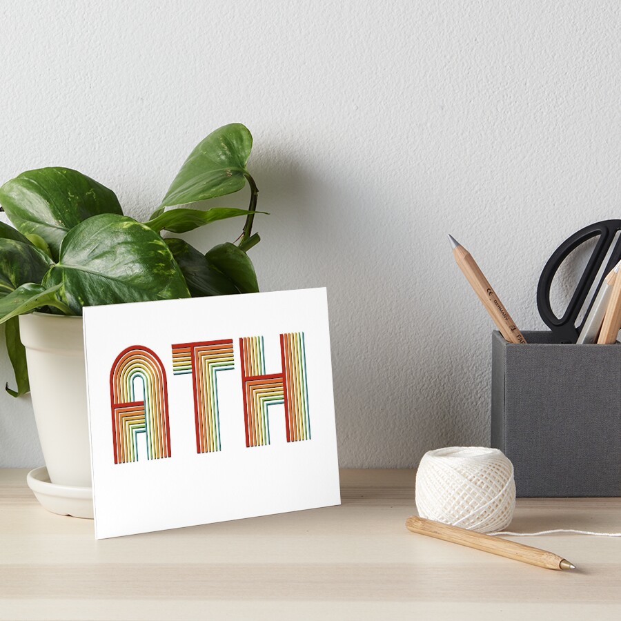 "Athens " Art Board Print by maddiesiegel | Redbubble