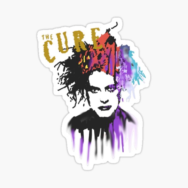 "The Cure - Hand Drawn" Sticker for Sale by Trifecta-Store | Redbubble