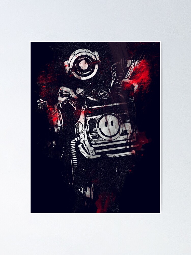 "Apex legends - Pathfinder - Splatter Canvas" Poster for Sale by ...