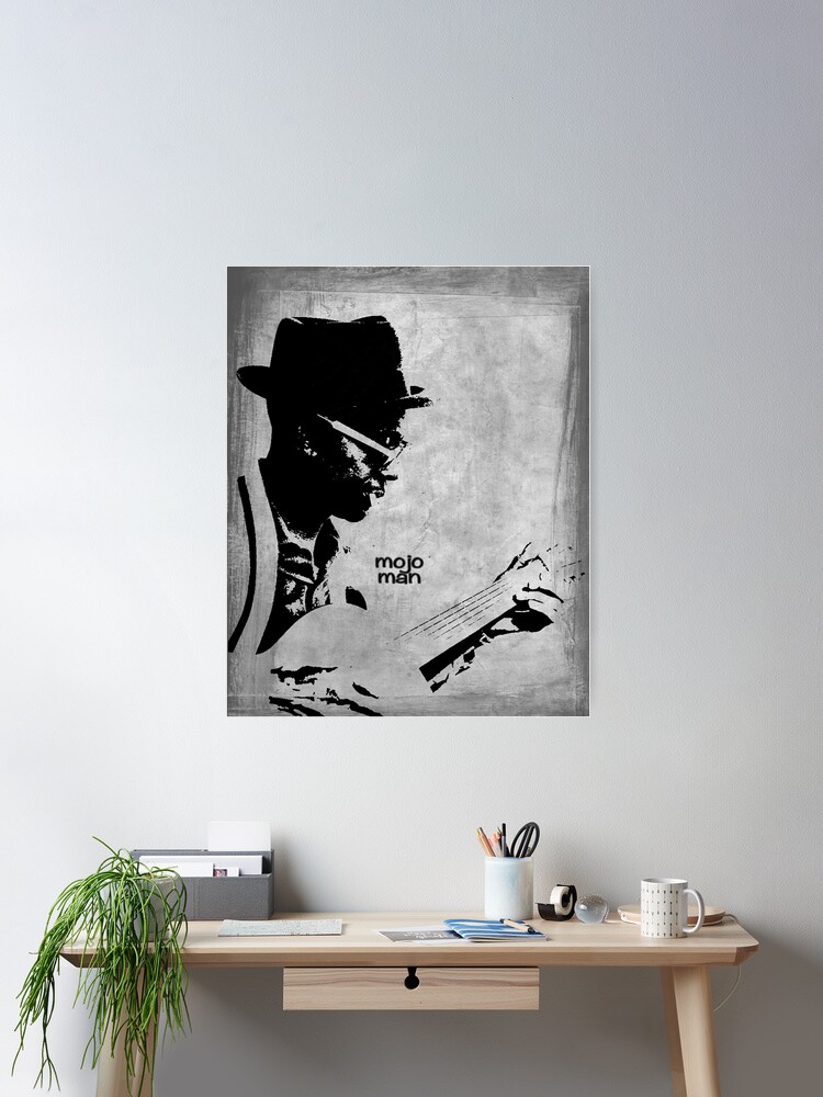 "mojo man" Poster for Sale by Don Thomas | Redbubble