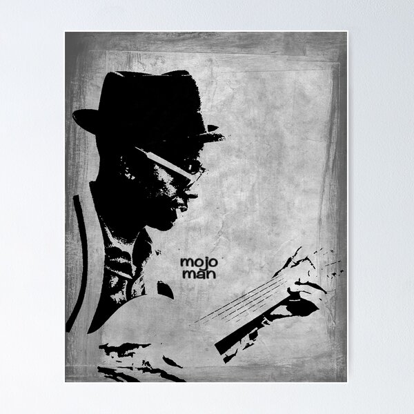 "mojo man" Poster for Sale by Don Thomas | Redbubble