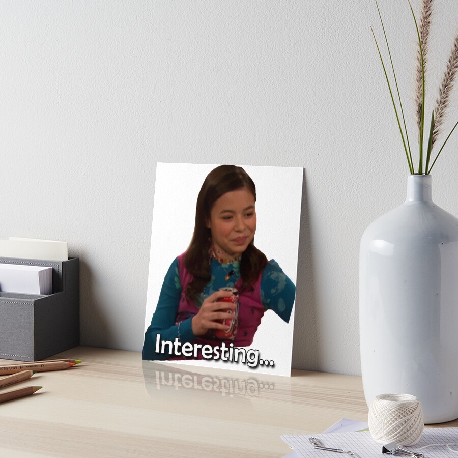"Megan Interesting meme" Art Board Print for Sale by Thumb-thumbsIRL ...