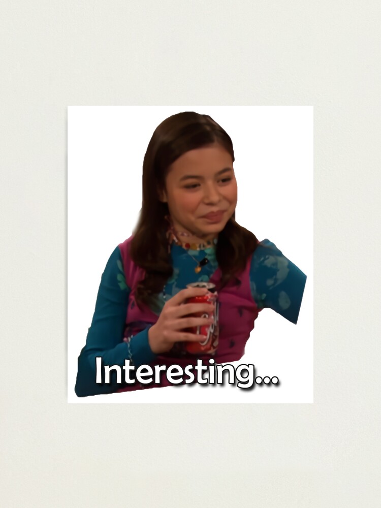 Lámina fotográfica «Megan interesante meme» de Thumb-thumbsIRL | Redbubble