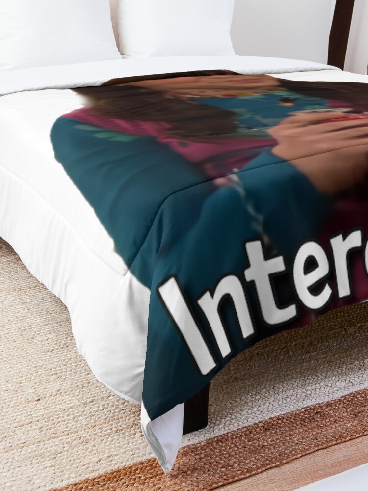 "Megan Interesting meme" Comforter for Sale by Thumb-thumbsIRL | Redbubble