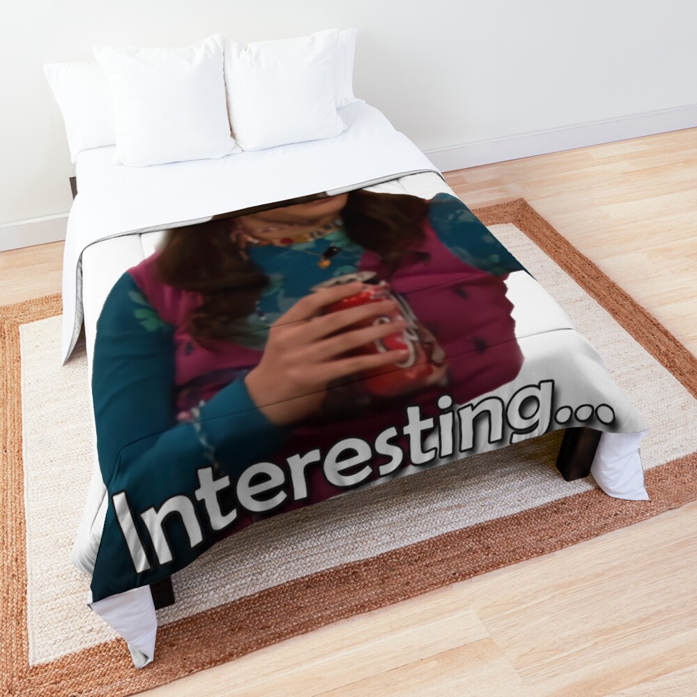 "Megan Interesting meme" Comforter for Sale by Thumb-thumbsIRL | Redbubble