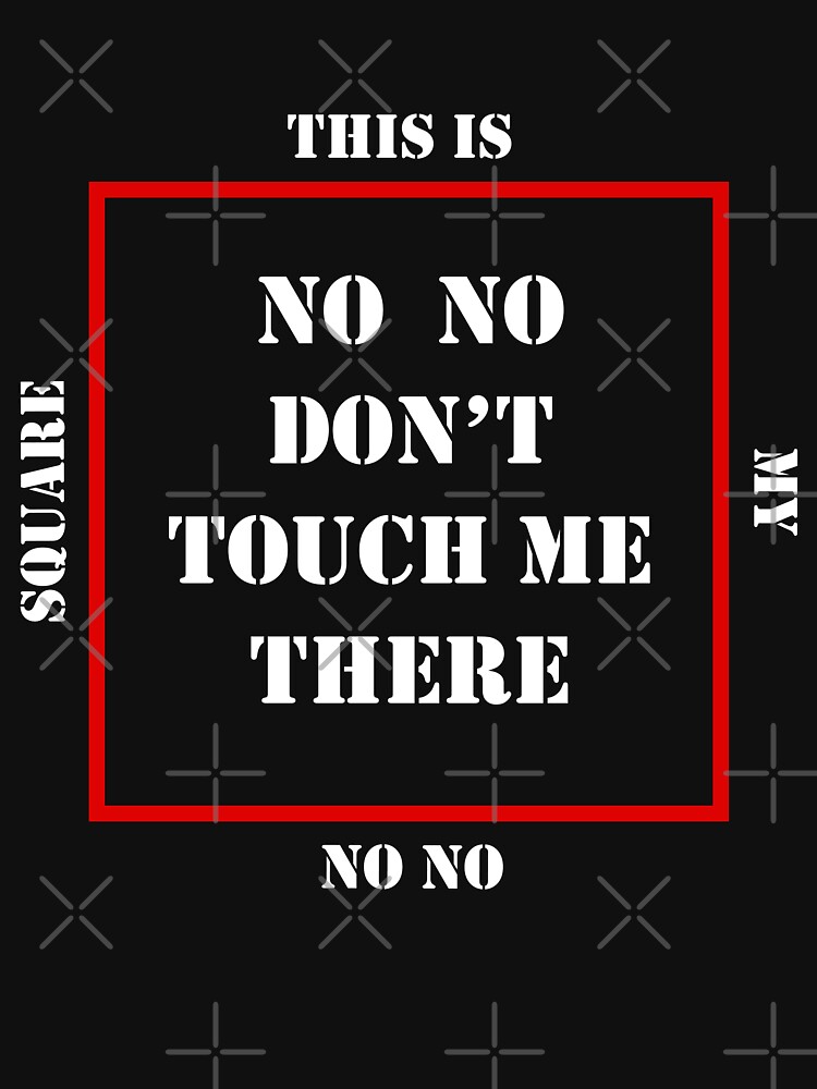 "No No Square Black" T-shirt for Sale by DigitalPie | Redbubble | no no ...