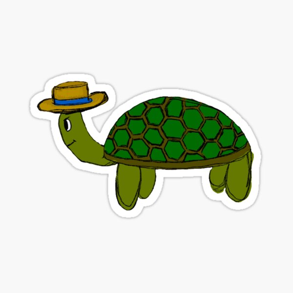 "Timothy the tortoise " Sticker for Sale by Natket | Redbubble