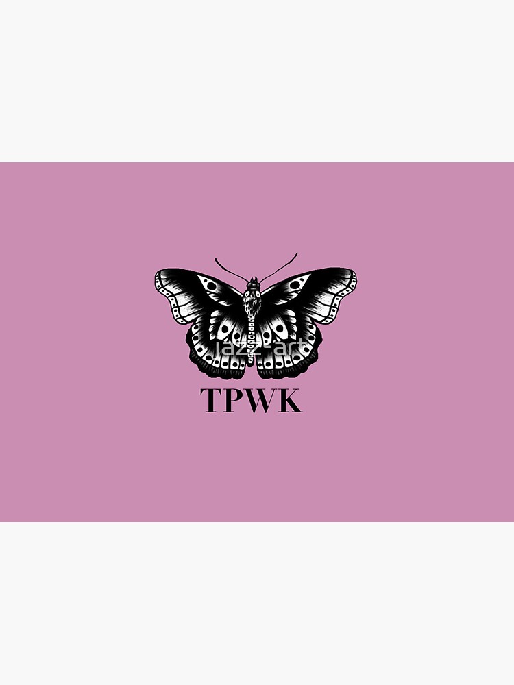 "TPWK Butterfly " Sticker for Sale by jazz-art | Redbubble