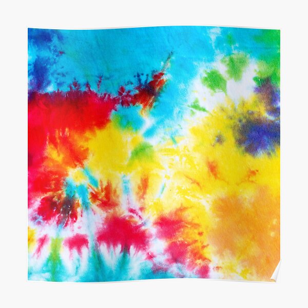 "Tie Dye" Poster for Sale by Immortal-Design | Redbubble
