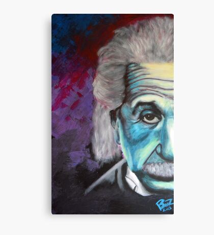 Albert Einstein: Canvas Prints | Redbubble