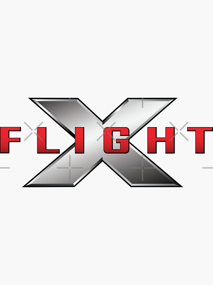 "X-Flight" Sticker for Sale by carowindsfanson | Redbubble