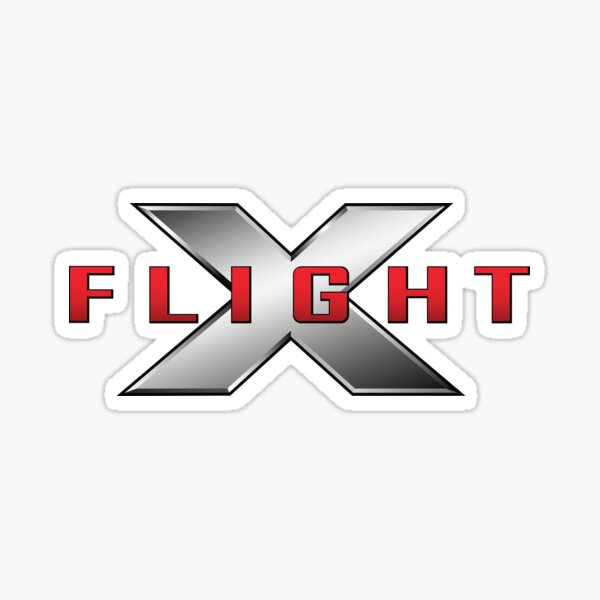 "X-Flight" Sticker for Sale by carowindsfanson | Redbubble