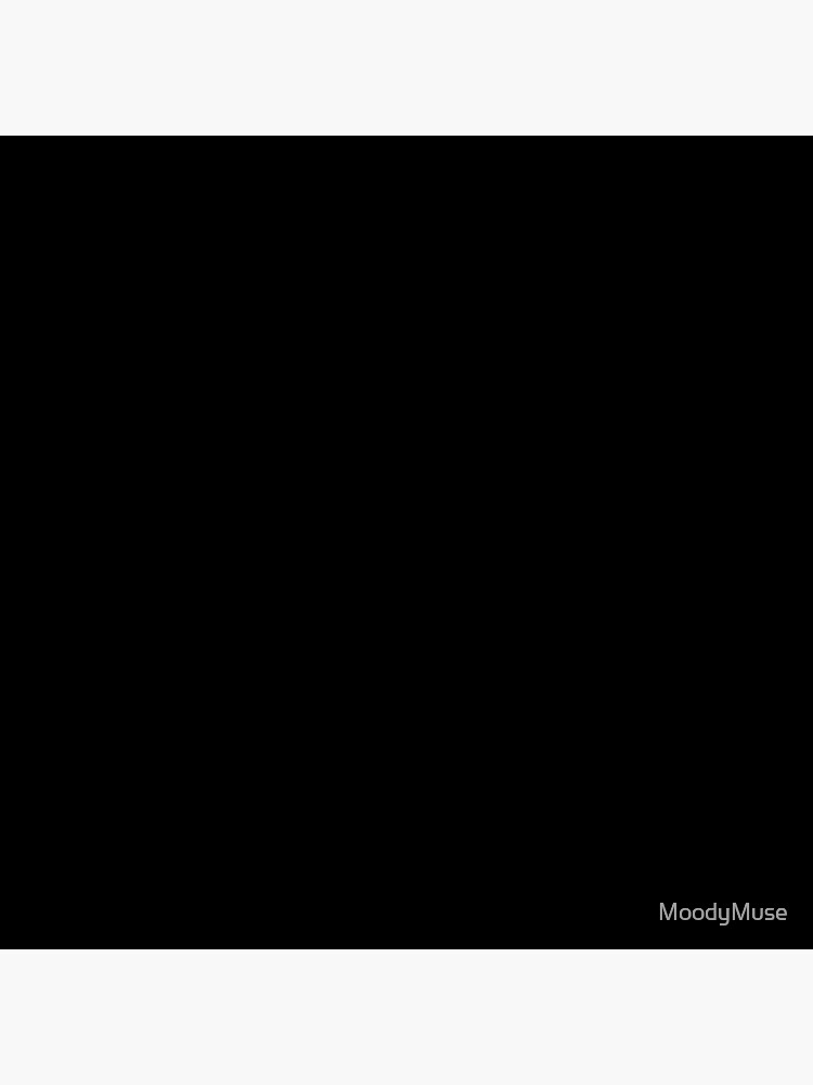 "plain black " Sticker for Sale by aestheticonlyyy | Redbubble