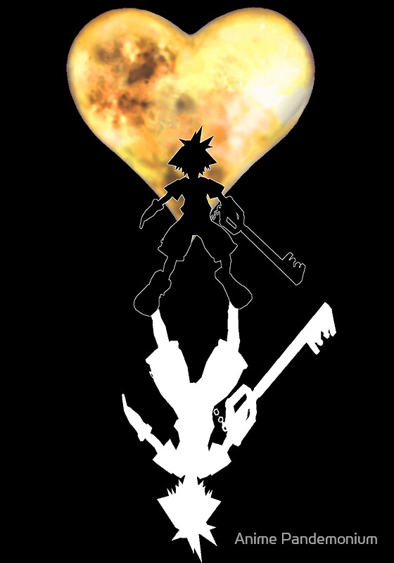"Kingdom Hearts - Sora's Shadow" by Anime Pandemonium | Redbubble