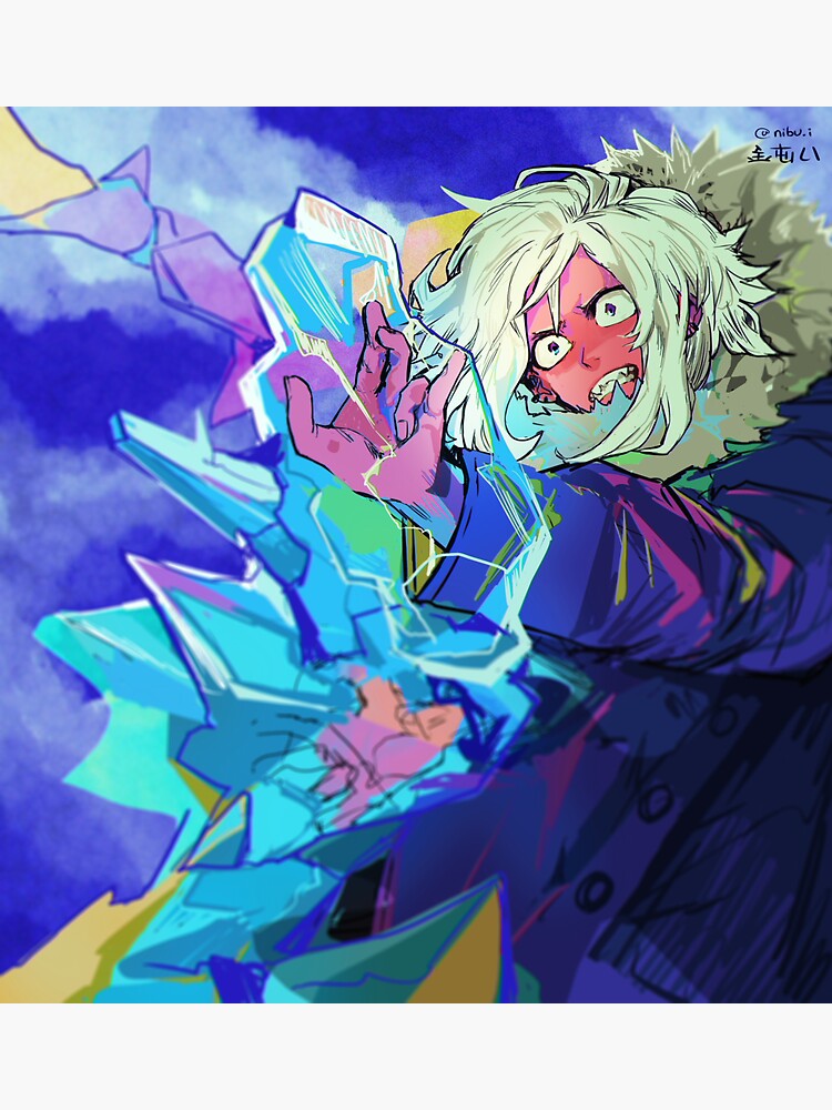 "Iceman" Sticker by Nibu-i | Redbubble