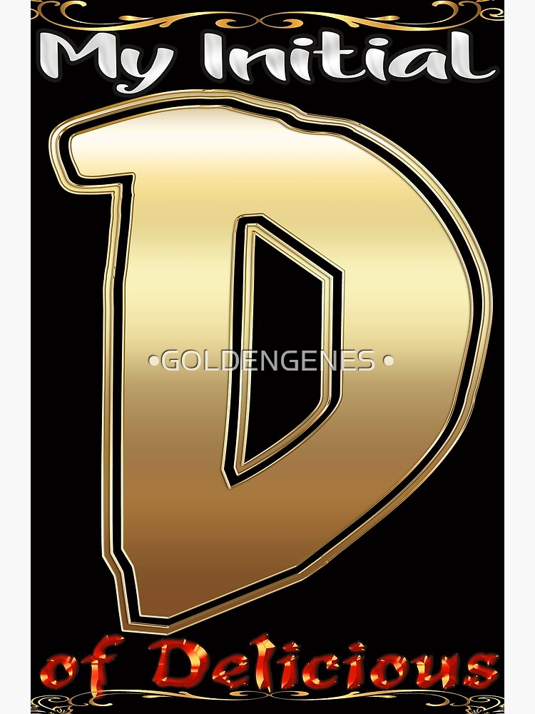 "My INITIAL LETTER-''D'' • Things for personal use and gifts / Theme ...