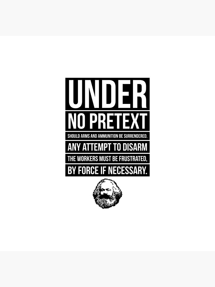 "Under no pretext" Pin for Sale by CatminACAB | Redbubble