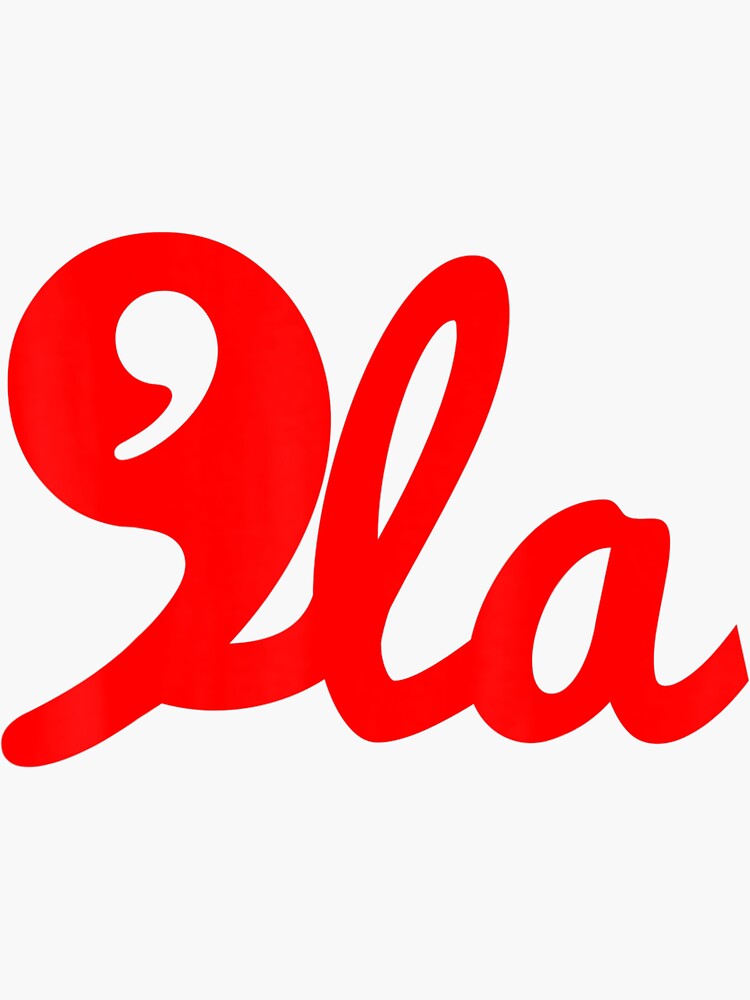 "Comma La Kamala Harris Funny 2020 Election" Sticker for Sale by ...