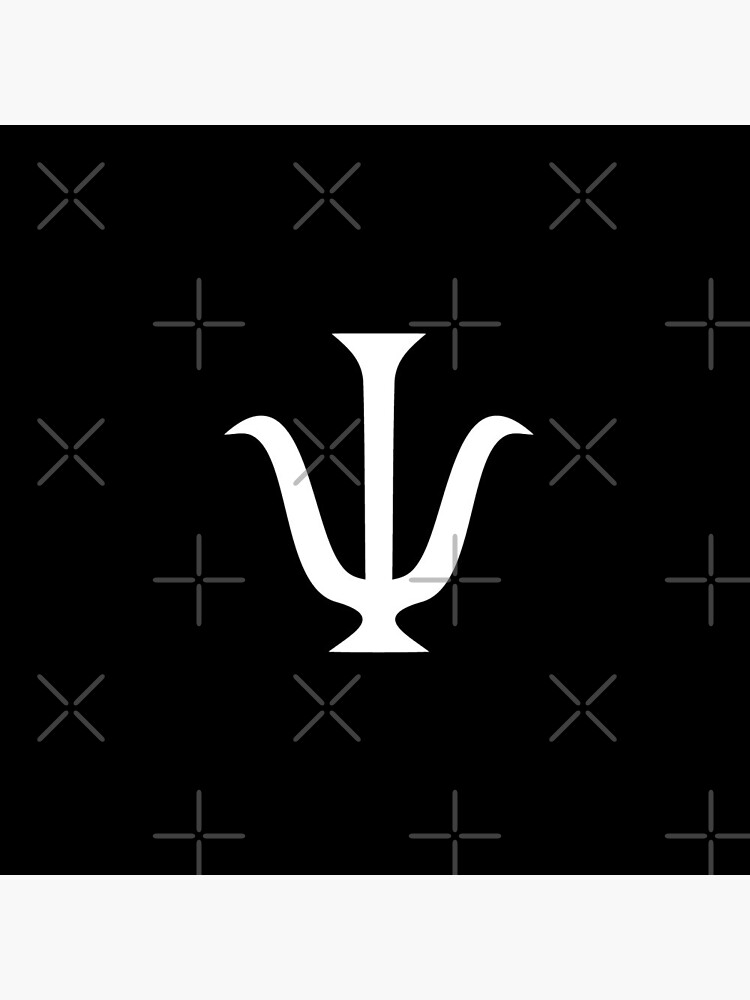 "Psi Greek letter, Math Symbol" Pin for Sale by abdelhak9002 | Redbubble