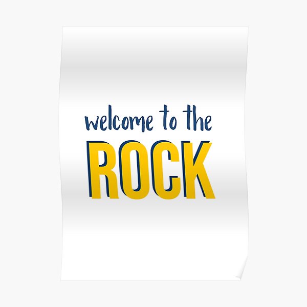 "Welcome to the Rock- Come From Away on Broadway" Poster by ...