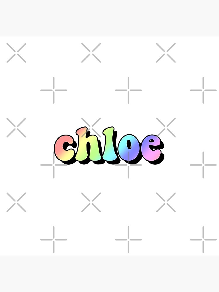 Chloe Name Designs Chloe: Flower Mandala Design Journal Notebook With