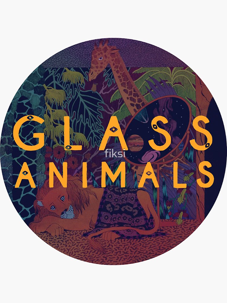 "Glass Animals" Sticker for Sale by fiksi | Redbubble