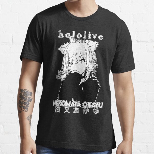 "Nekomata Okayu Gamers Hololive" T-shirt for Sale by TonaPlancarte | Redbubble | nekomata okayu ...