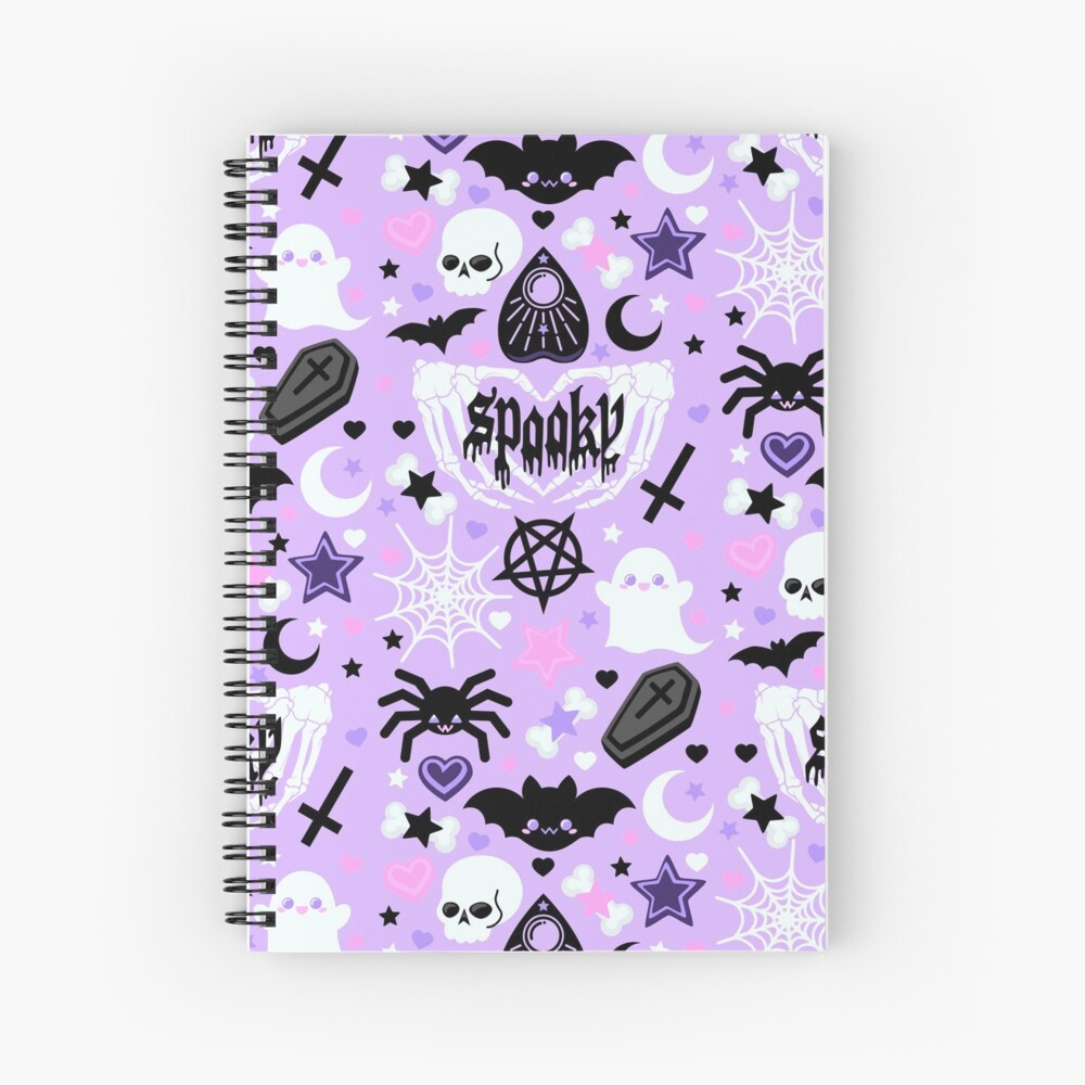 "Pastel Goth" Spiral Notebook by RavenWake | Redbubble