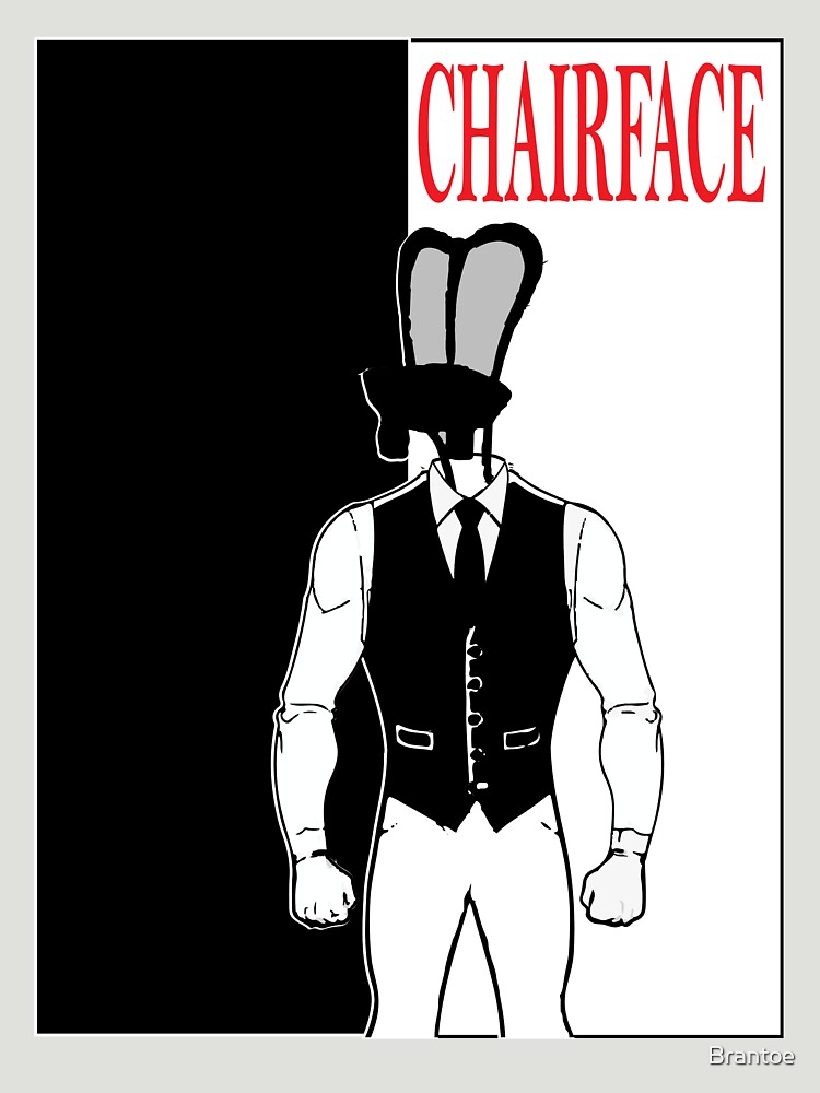 "The Tick chairface scarface" T-shirt for Sale by Brantoe | Redbubble ...