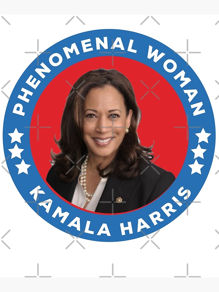 "Momala Kamala Harris Phenomenal Woman Madam Vice President" Poster for ...