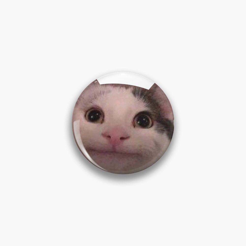 "Polite cat" Sticker for Sale by brockolii | Redbubble